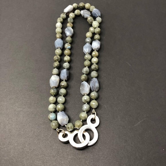Simon Sebbag | Jewelry | Simon Sebbag Natural Stone Silver Necklace ...
